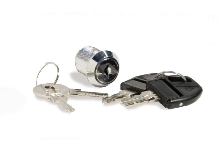 102 (180°) metal keys